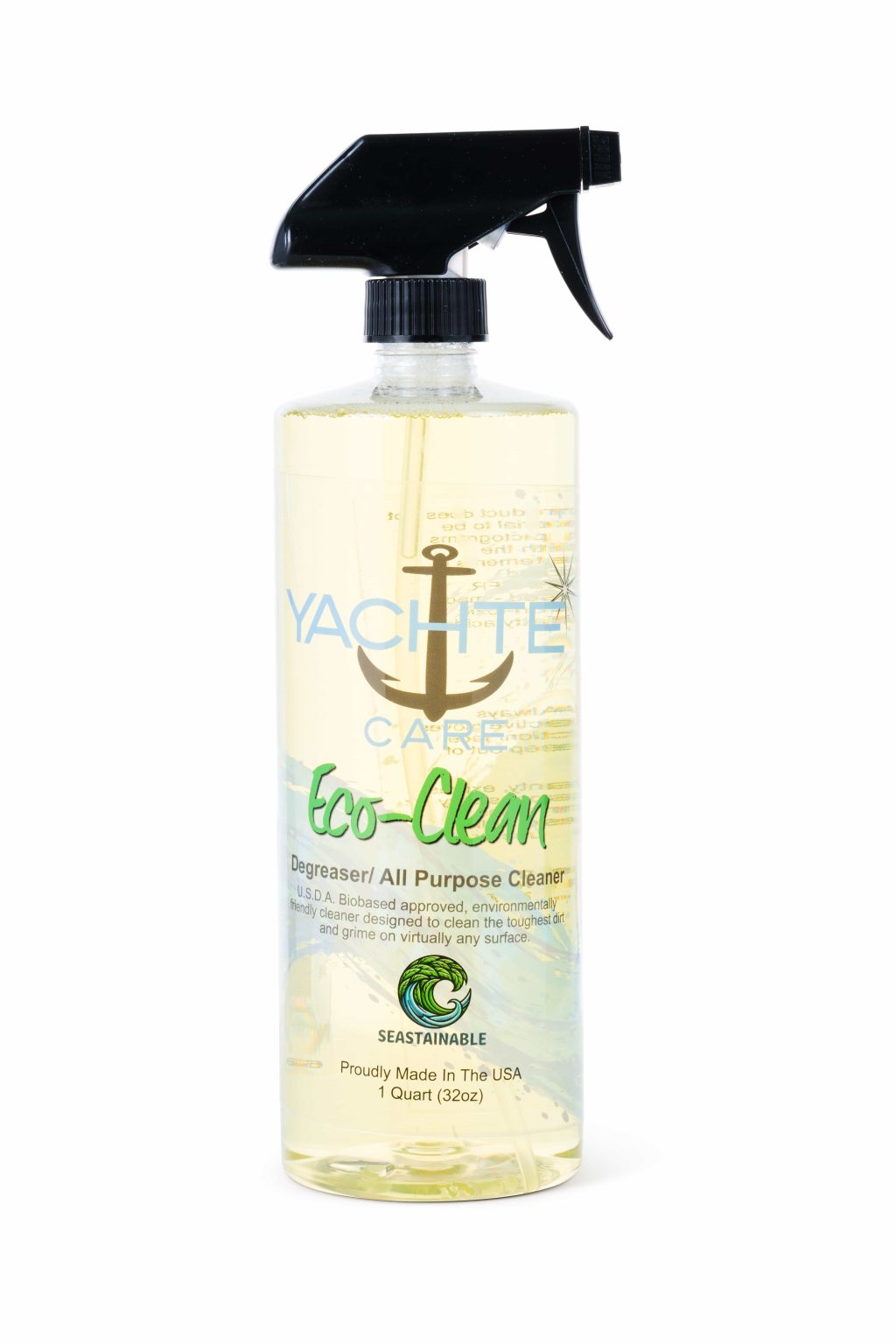 Eco-Clean - Plant Based Degreaser & All Purpose Cleaner - YACHTE